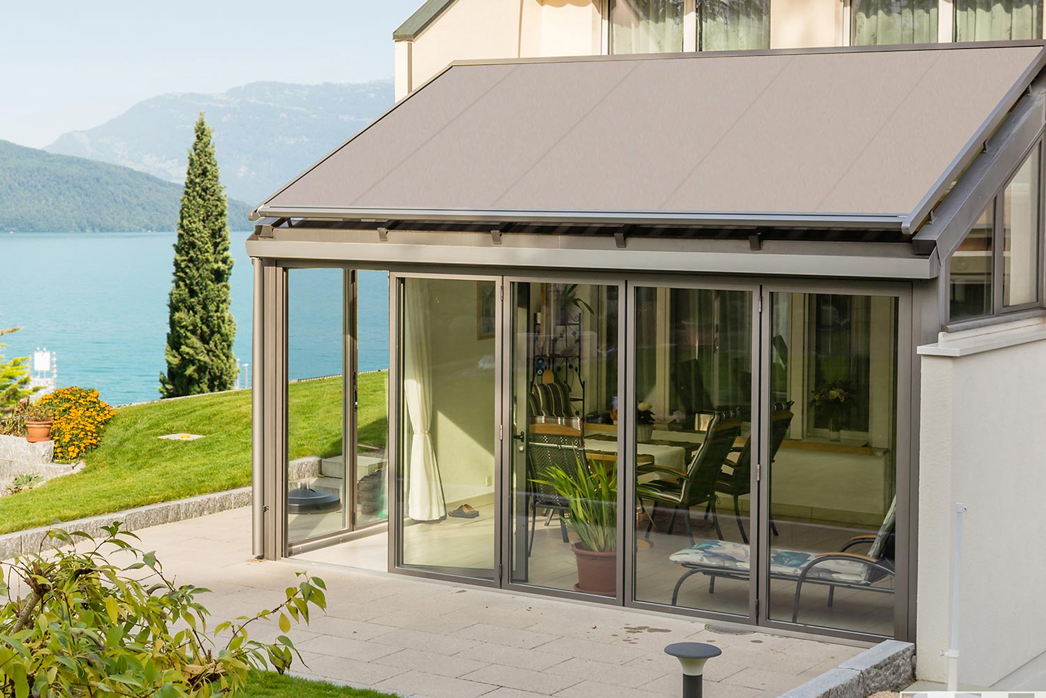 C3 Systems Glass Curtain - Glazing systems - Bioclimatic Pergola